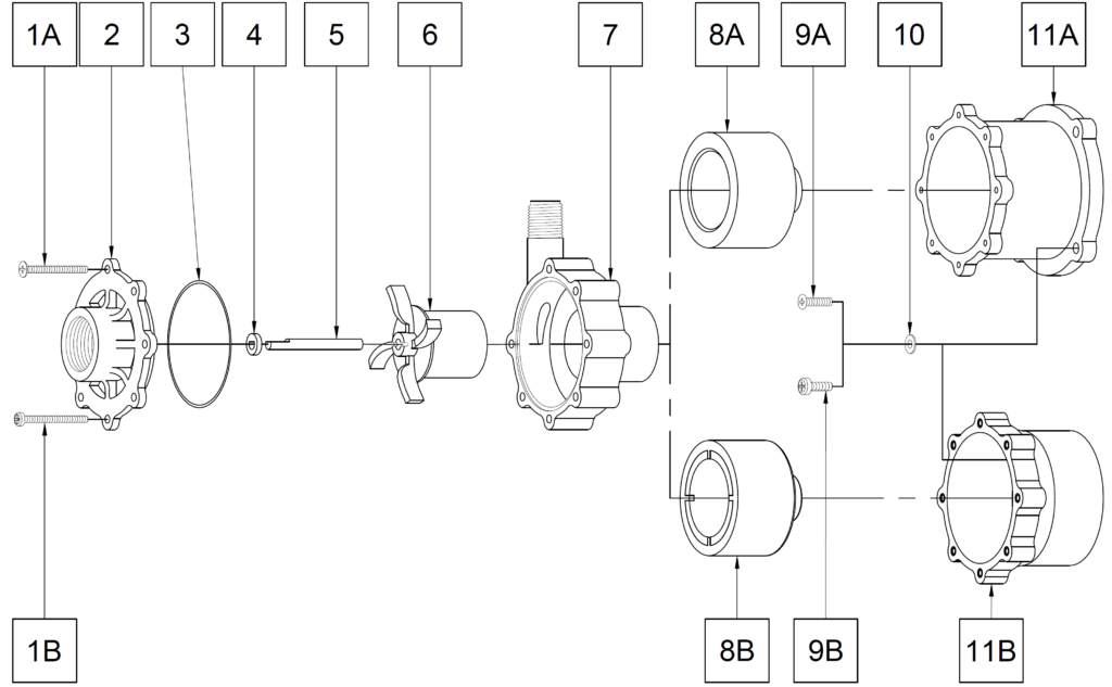 March Pump Less Motor Help | March Pump