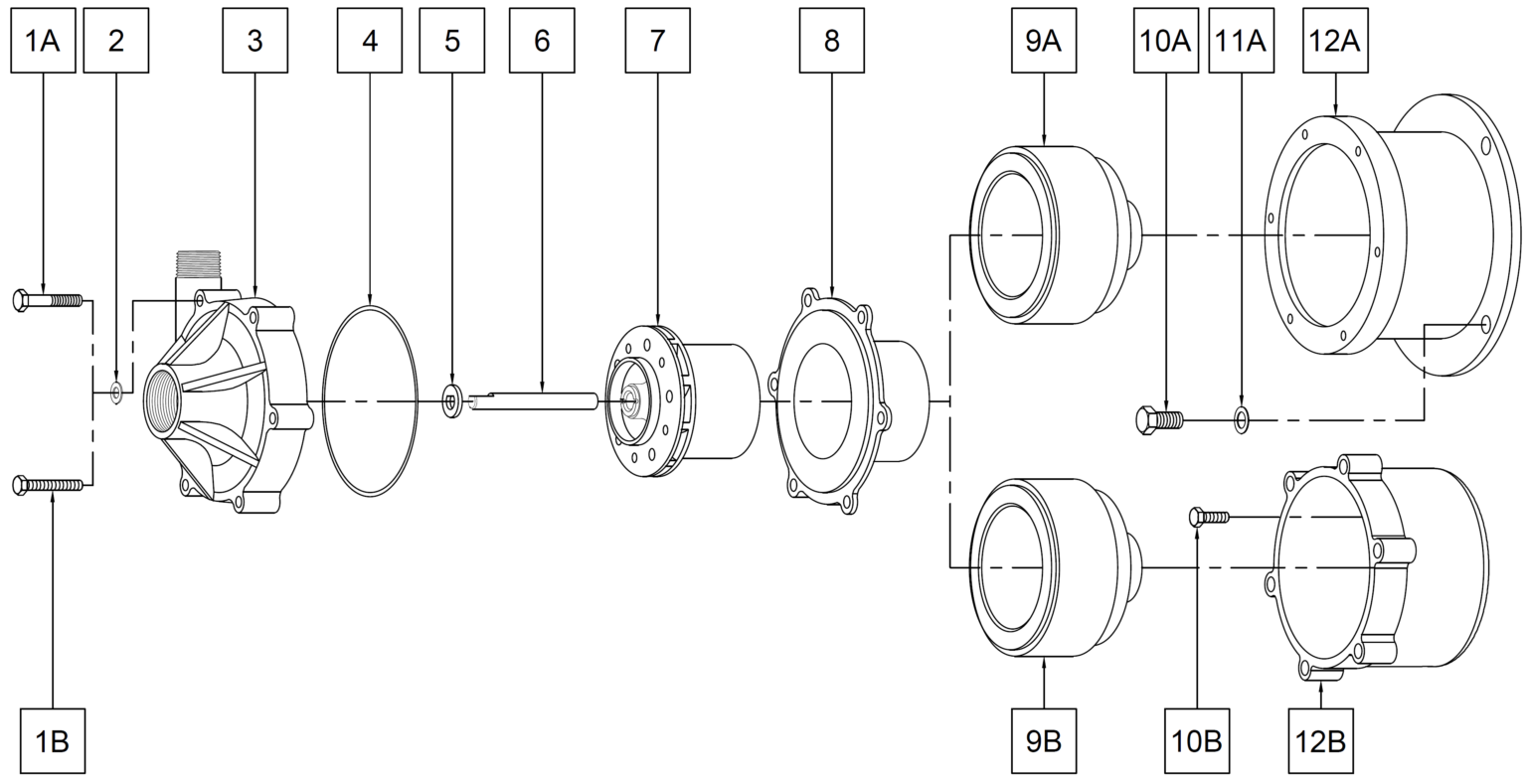 March Pump Less Motor Help | March Pump
